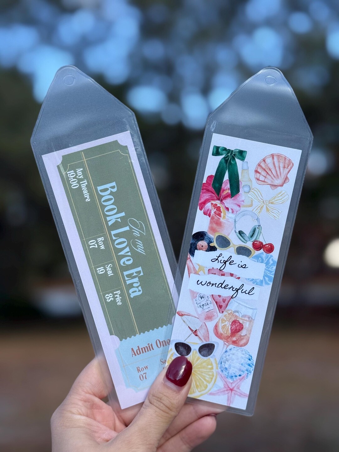 Taylor Swift Inspired Bookmarks (PACK OF 2) - Etsy