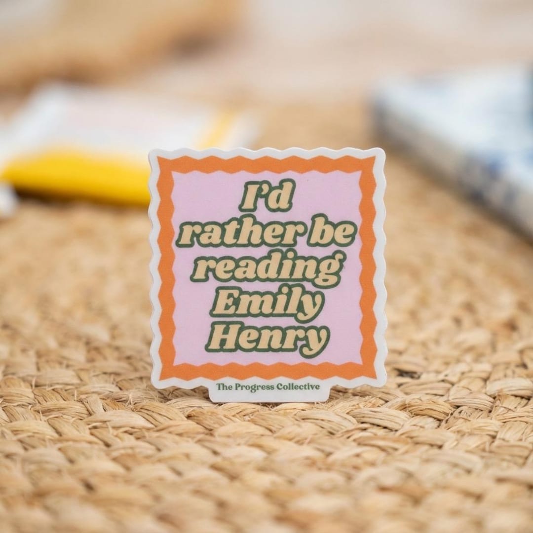 Emily Henry Sticker | Bookish Waterproof Kindle Sticker - Etsy