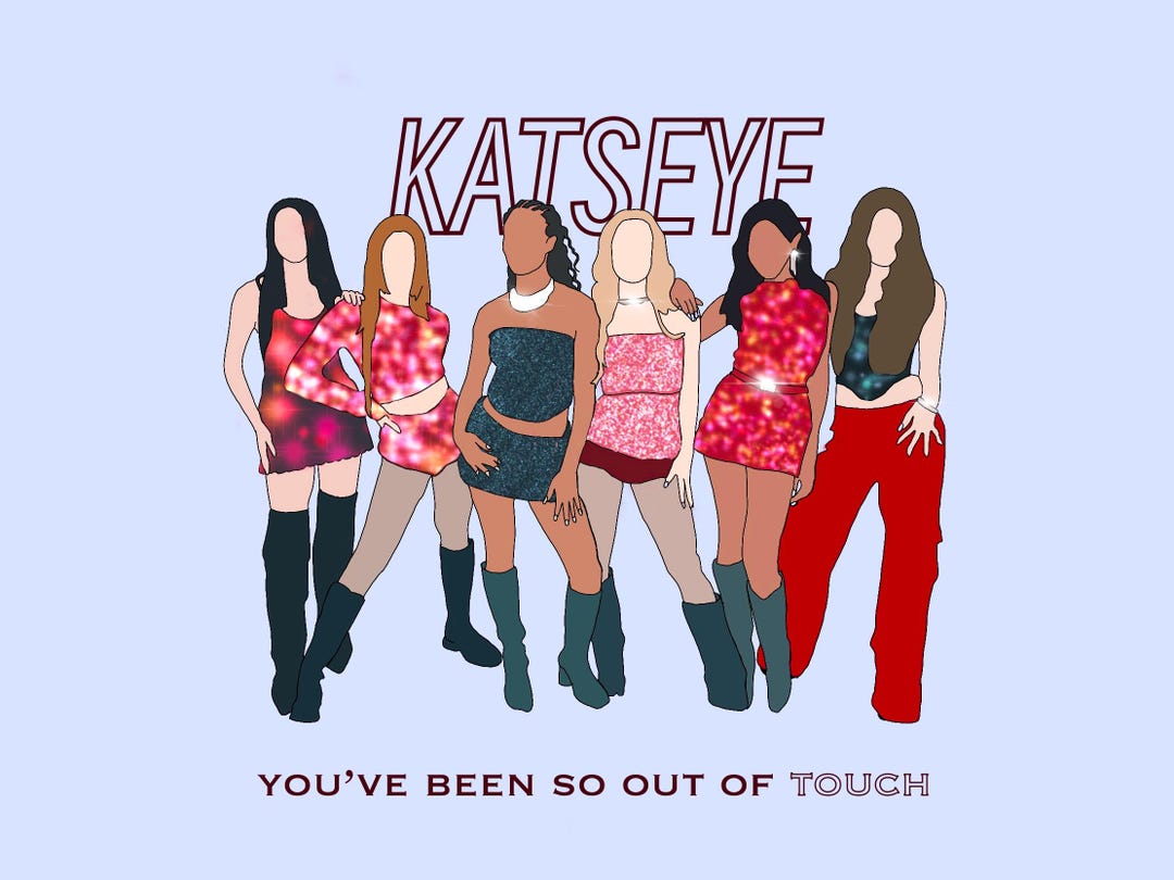 KATSEYE Line Art - Etsy