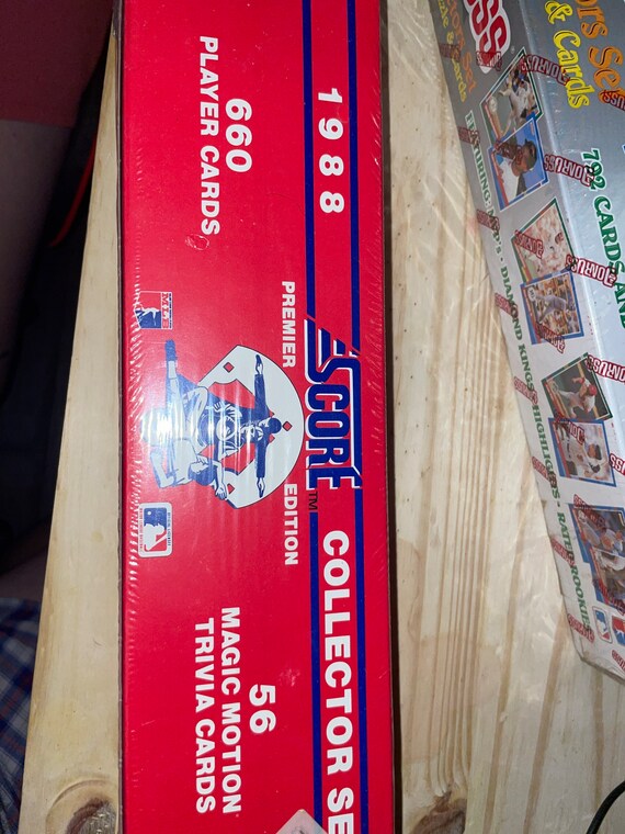 1988 Score Baseball Cards Collectors Set - Etsy