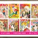 Japanese Girls Comic Book Covers Ver.3 | Vintage Japanese Anime Graphic ...