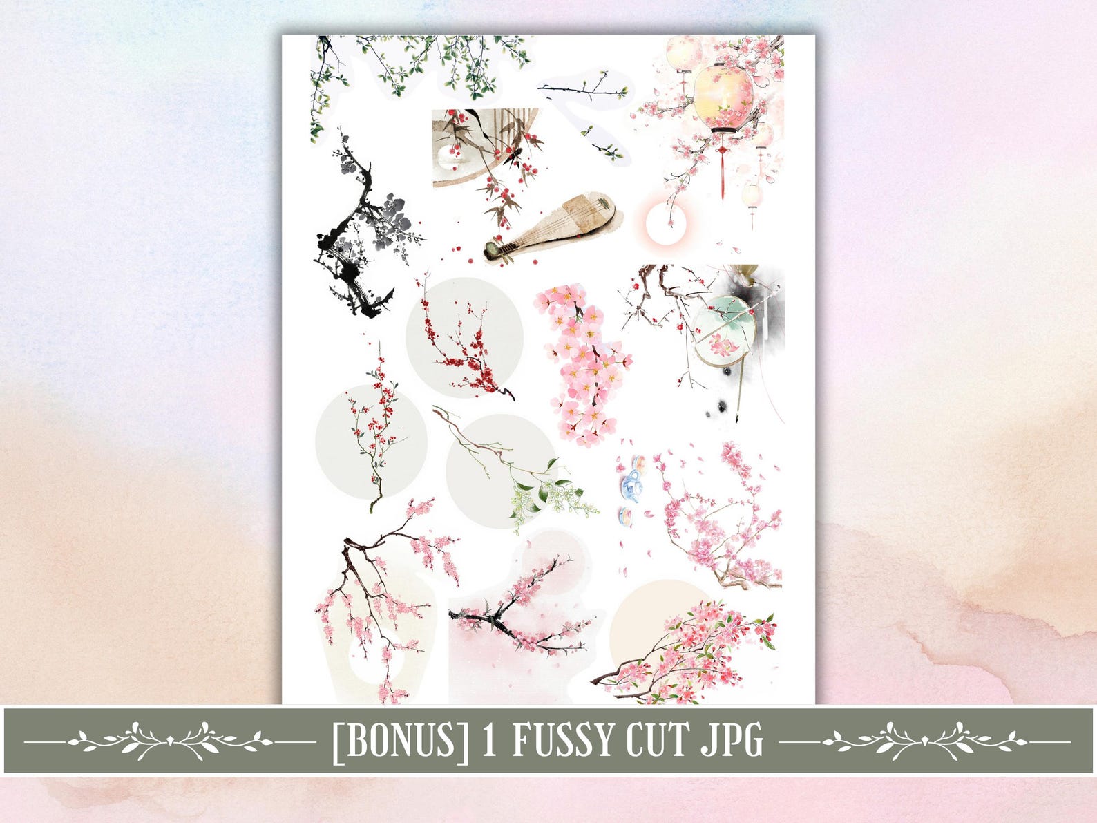 Ancient China Old Books & Posters Ephemera | Vintage Asian Illustration ...