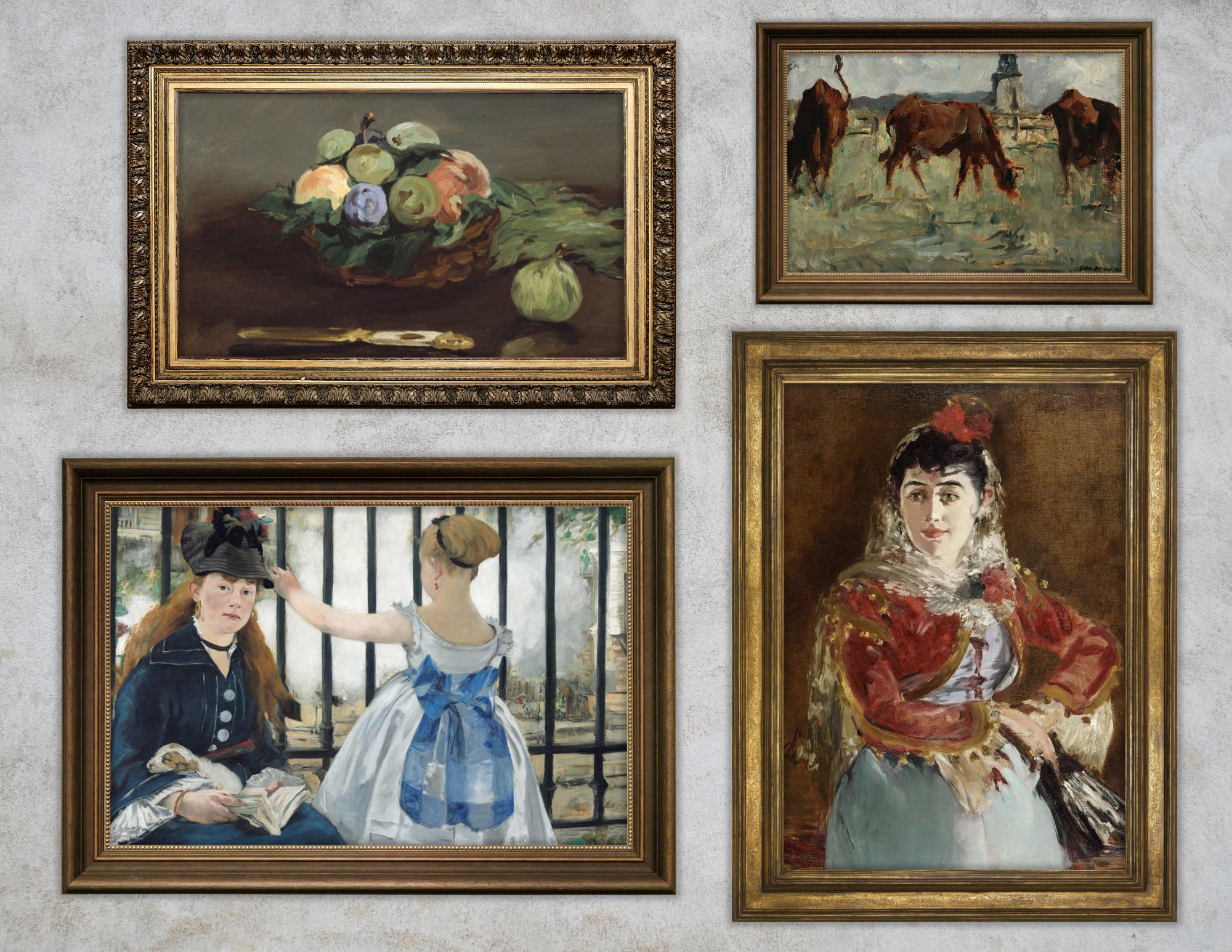 Édouard Manet French Artist Paintings Digital Images Jpgs | Scrapbook ...