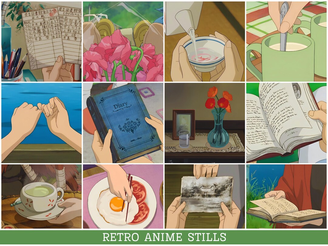 Japanese Retro Anime Stills Vol.3 | 1990s Vintage Manga Comics ...