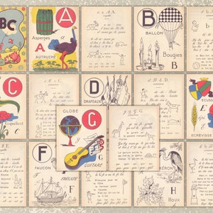 Vintage Childrens' Alphabet Book PDF | Antique Nursery Storybook ...