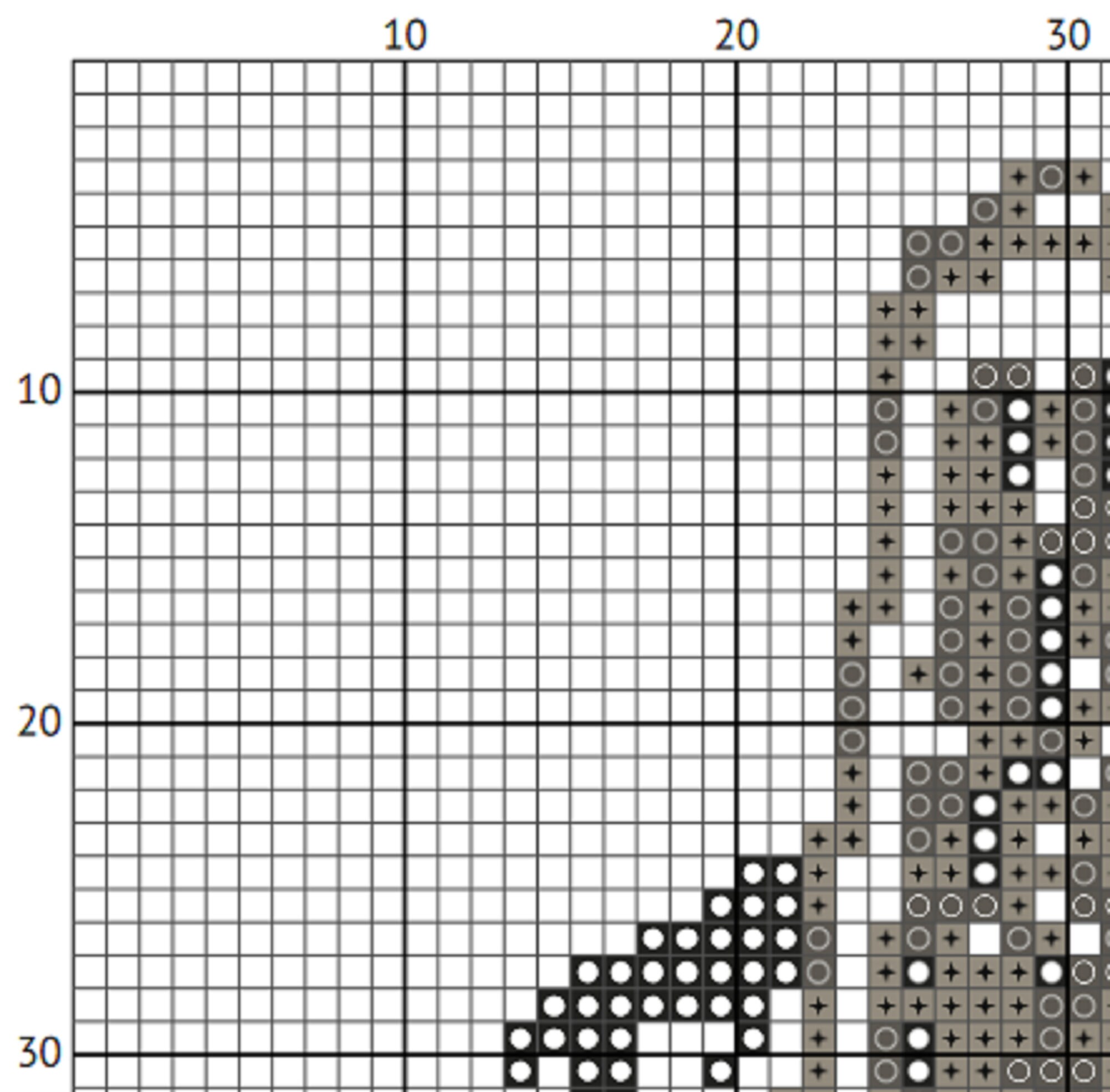 HP Cross Stitch Pattern Magic Mirror Wizarding World Pattern Keeper PDF ...