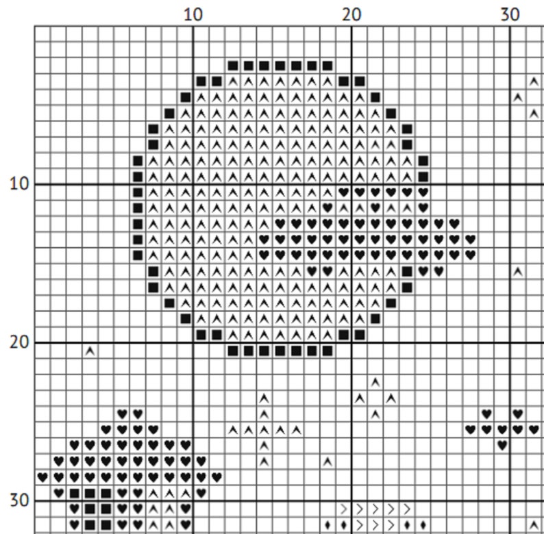 Knight Bus Cross Stitch Pattern – Fantasy Night Ride (PDF) - One Page ...