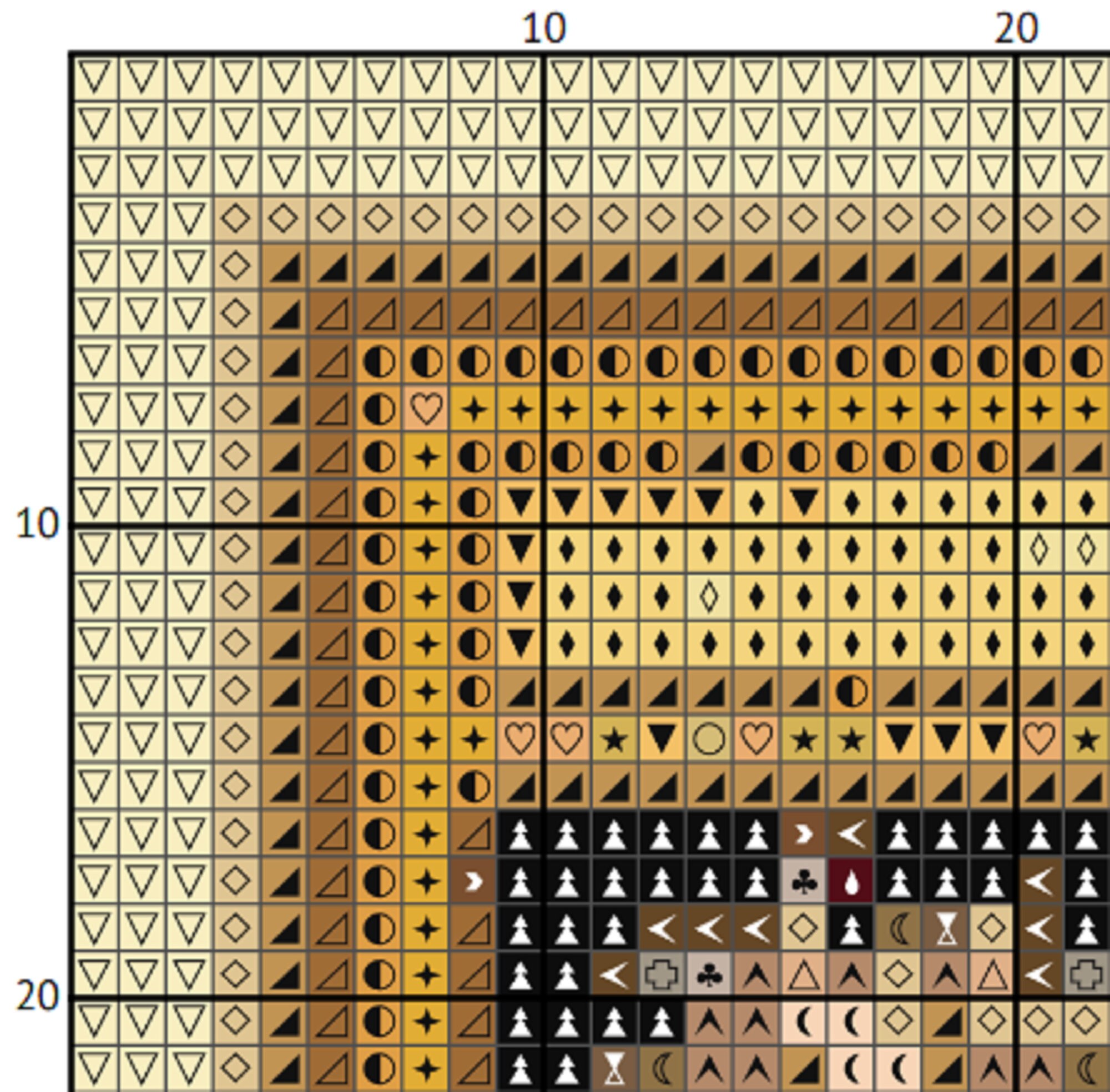 Absinthe Cross Stitch Pattern Art Nouveau XIX Absinthe Pattern Keeper ...