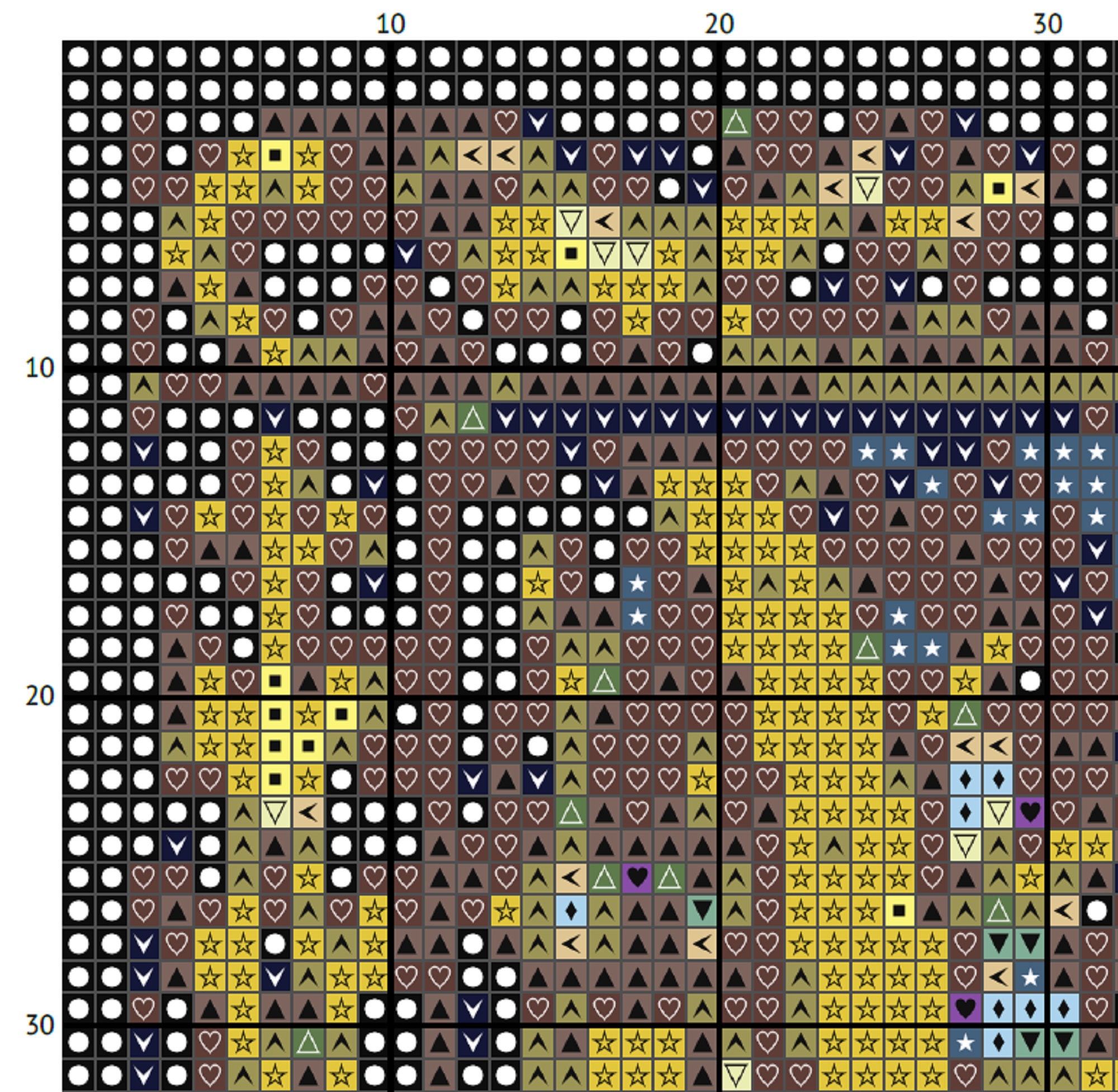 Alchemy Cross Stitch Pattern Flammarion Astronomy Pattern Keeper ...