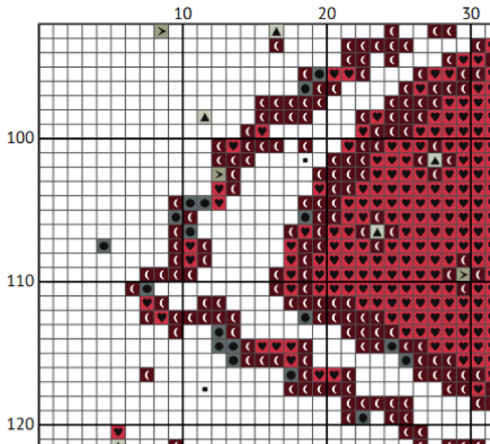 Zoltar Speaks Retro Arcade Cross Stitch Film Big Xstitch Pattern ...