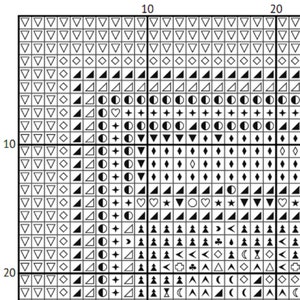 Absinthe Cross Stitch Pattern - Art Nouveau Poster - Devil Absinthe ...