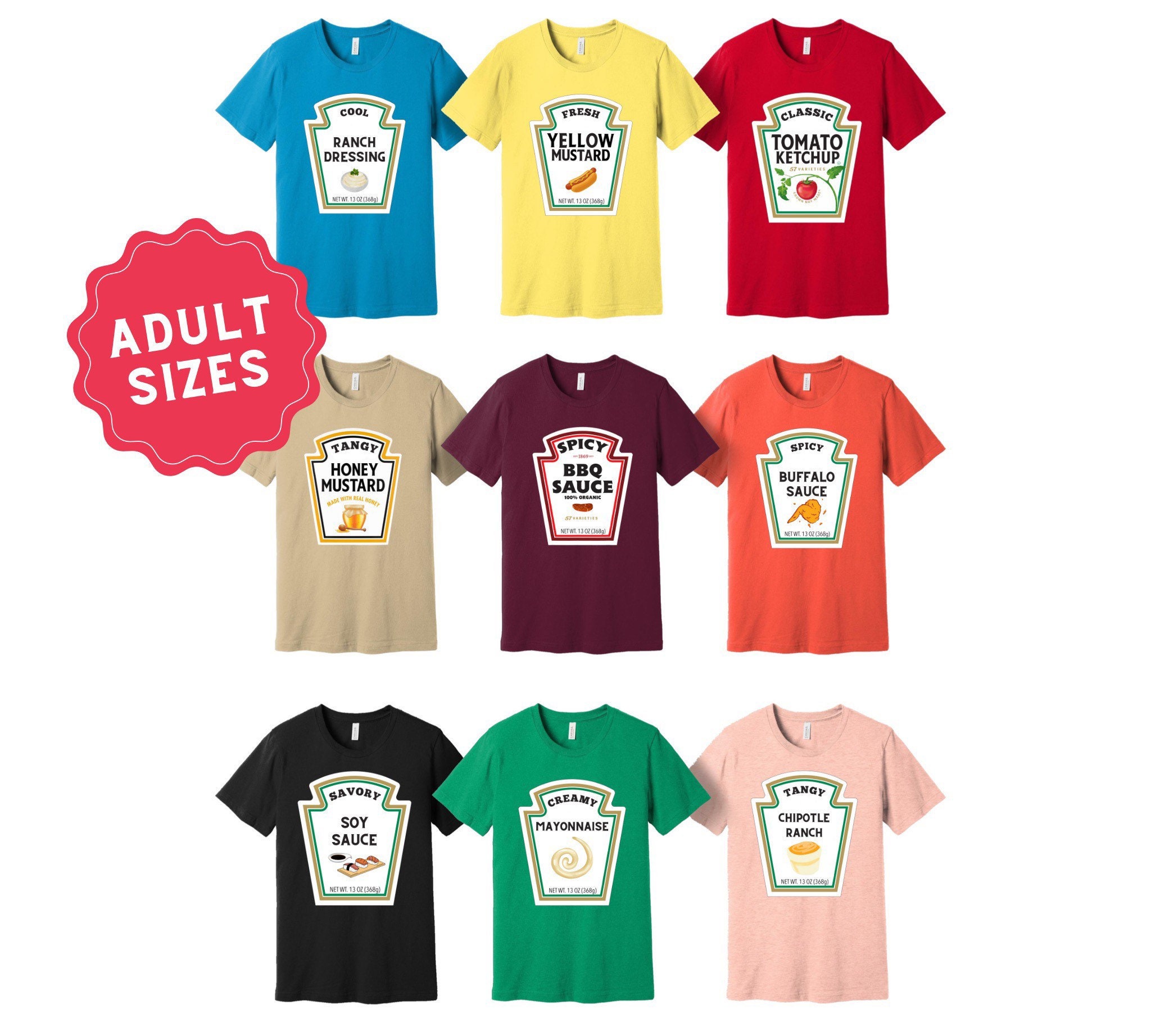 Condiment Couples Halloween Costume, Matching Teacher Halloween Costume ...