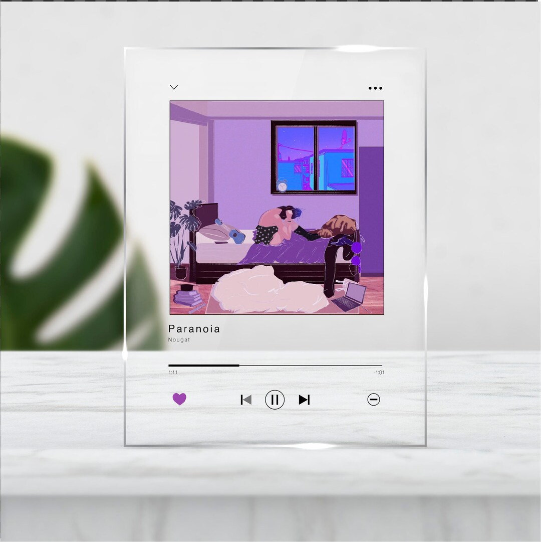 Digital Print Custom Song Poster Custom Spotify Song Print - Etsy