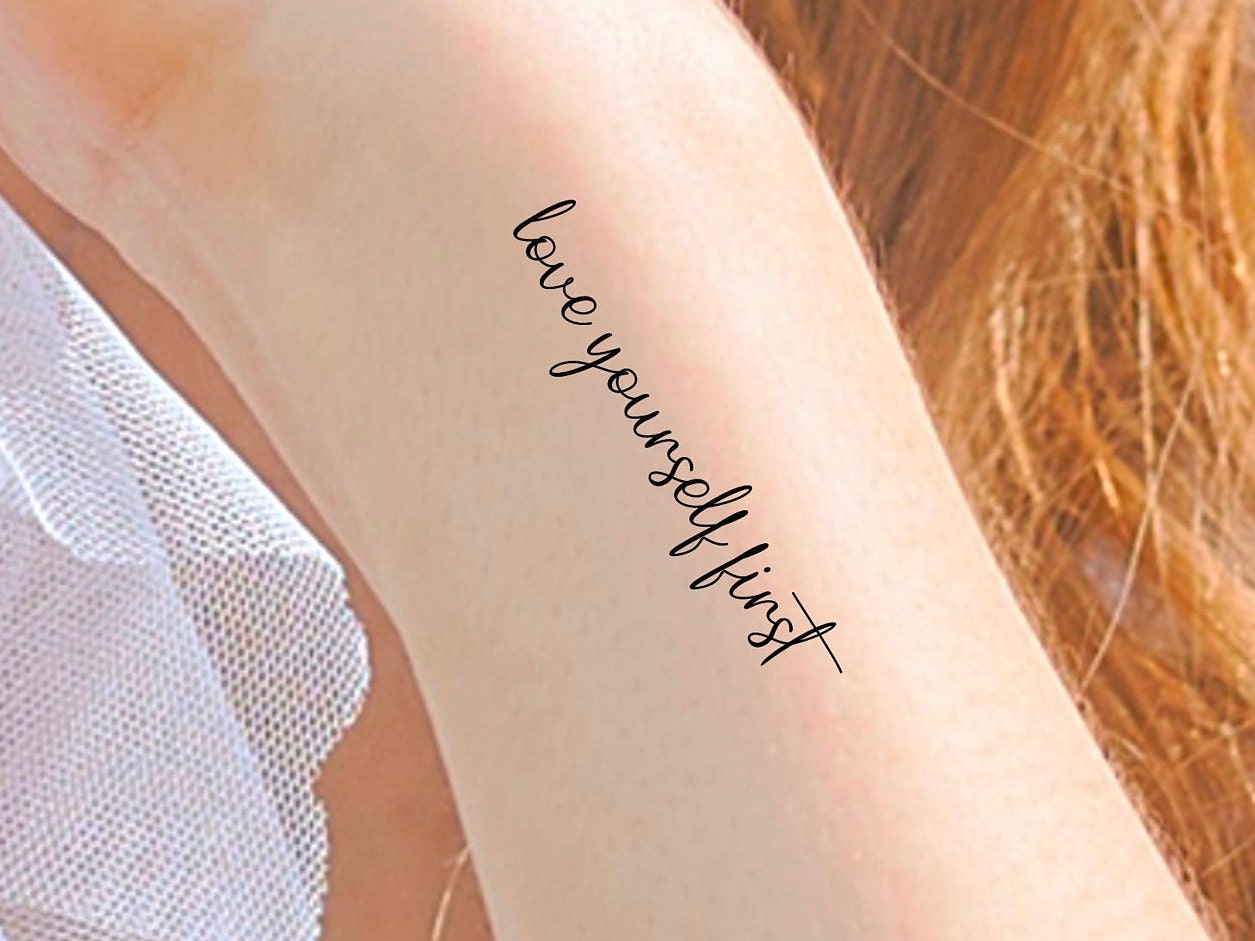 Liebe Dich Selbst Tattoo Designs