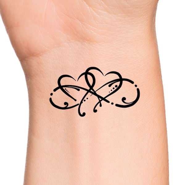 Temporary Tattoo Infinity - Etsy
