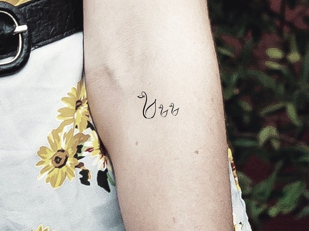 Fliegende Ente Tattoo
