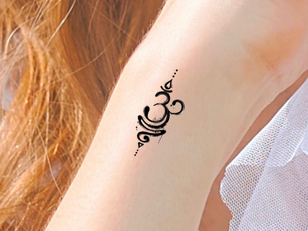 Breathe Sanskrit Temporary Tattoo / Zen Tattoo / Just Breathe - Etsy