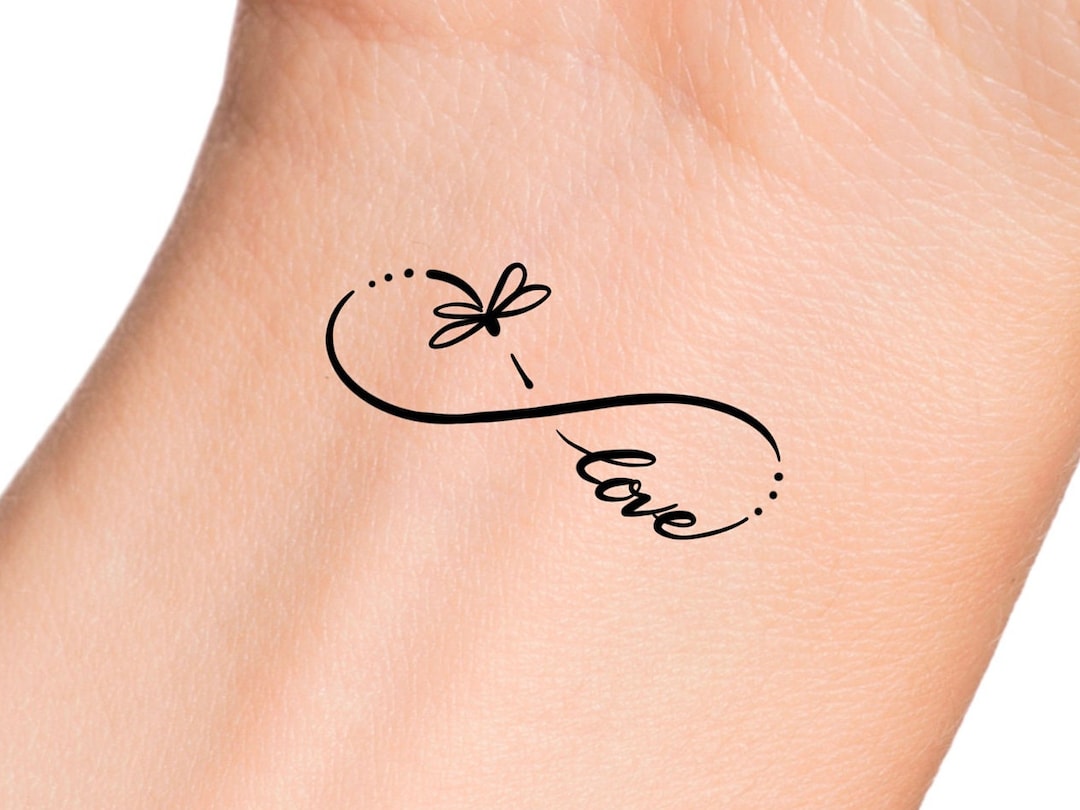 Stay Strong Infinity Tattoo On Wrist