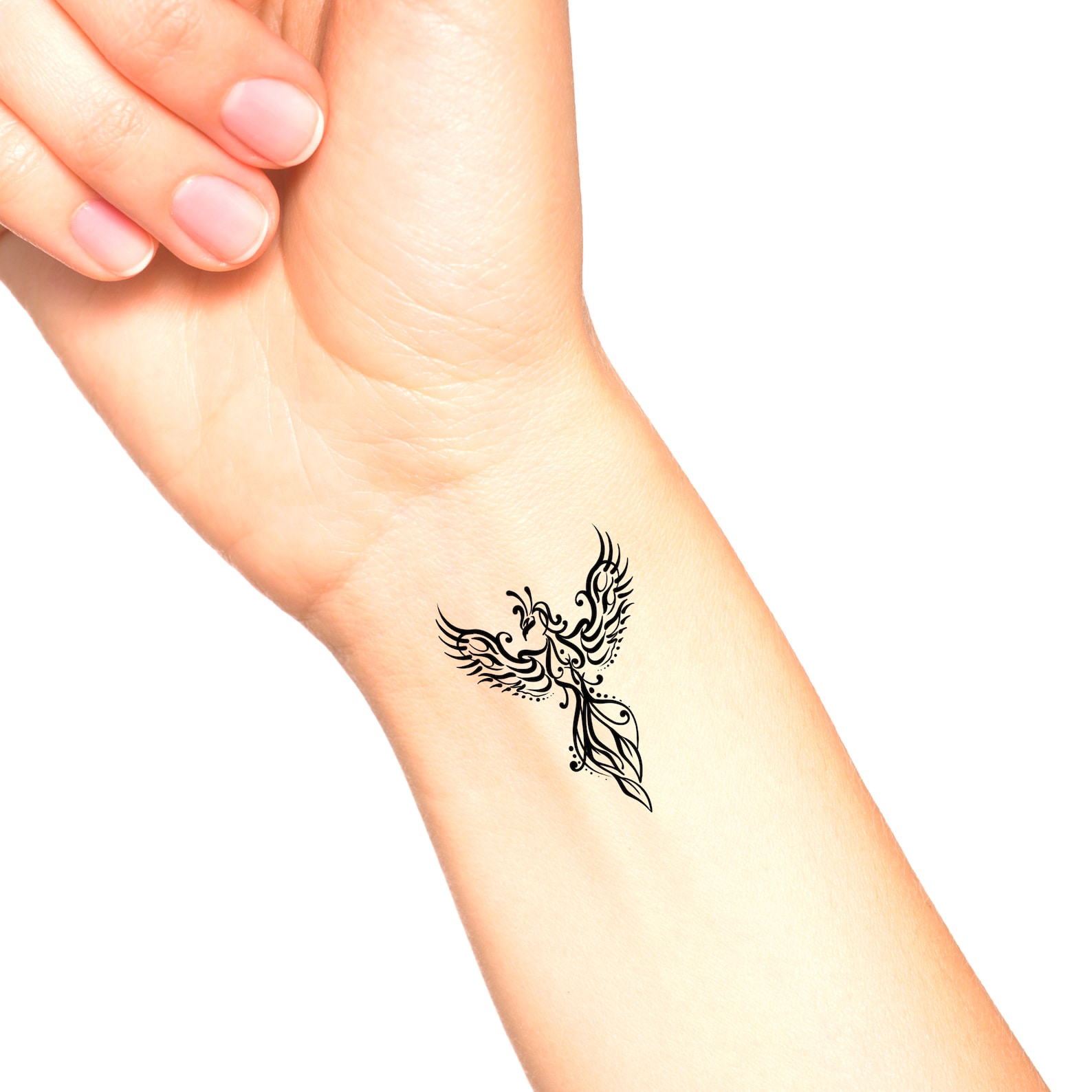 Phoenix Temporary Tattoo / Still I Rise - Etsy