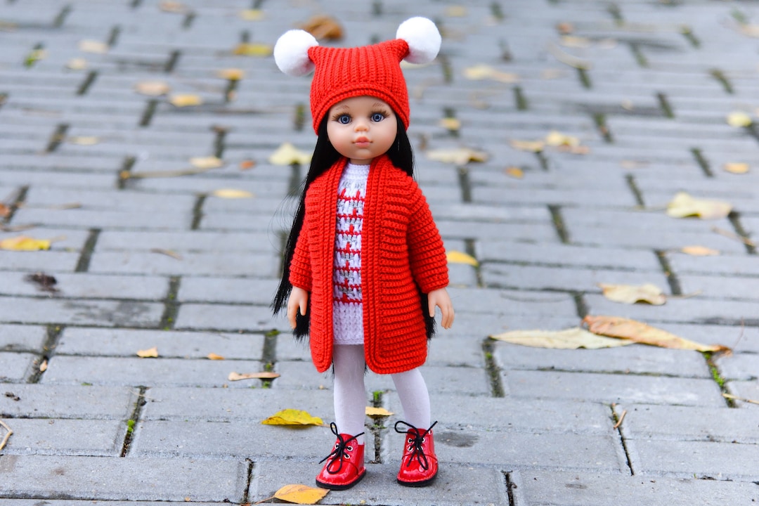 Crochet Pattern "erika" for 13-inches Dolls Paola Reina, Dianna Effner ...