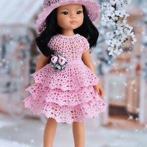 Crochet Pattern "sofia" for 13-inches Dolls Paola Reina, Dianna Effner ...