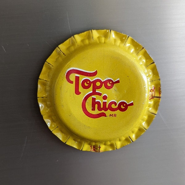 Topo Chico Bottle Cap - Etsy