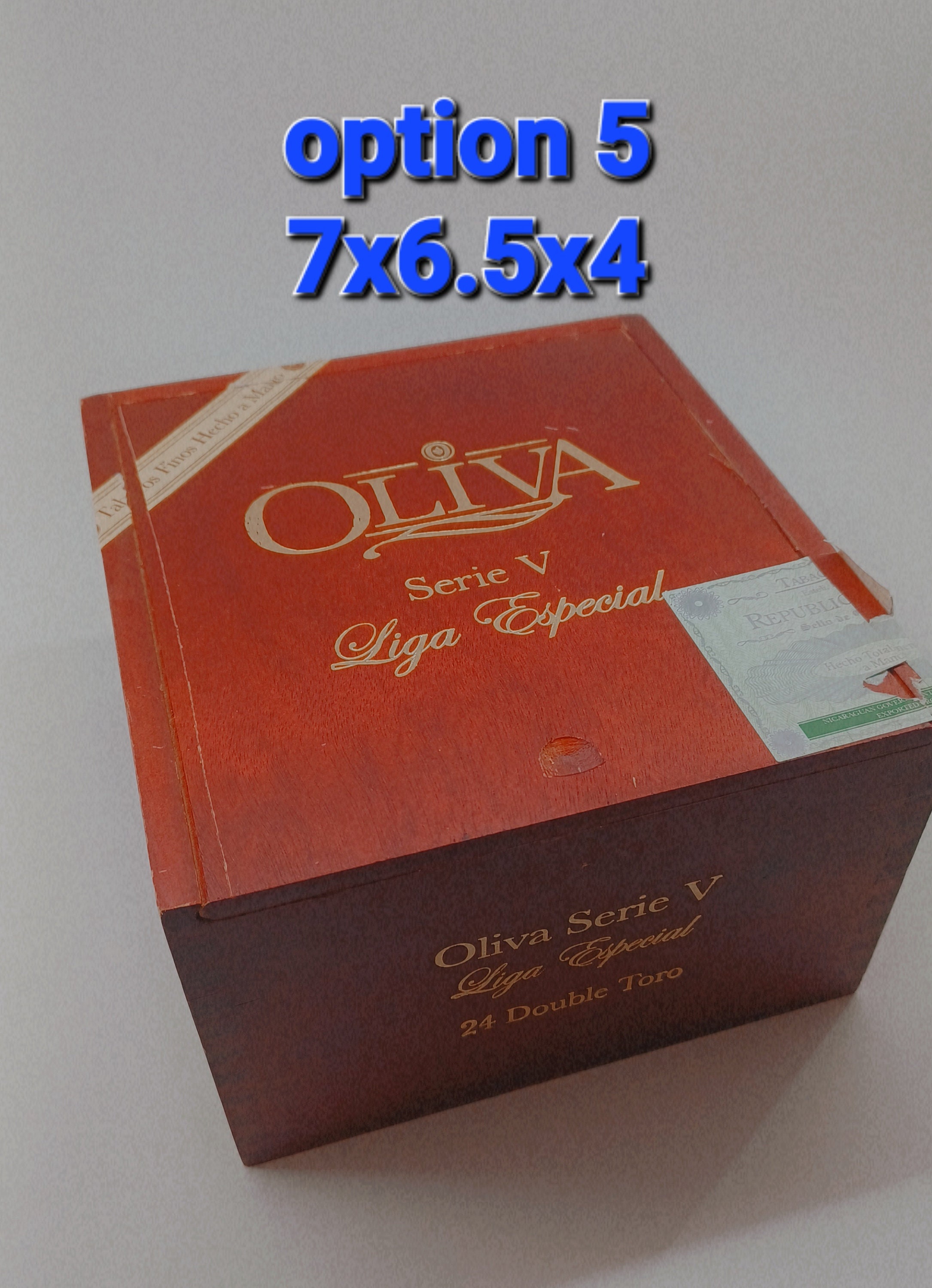 Assortment of Olivia Cigar Boxes - Etsy