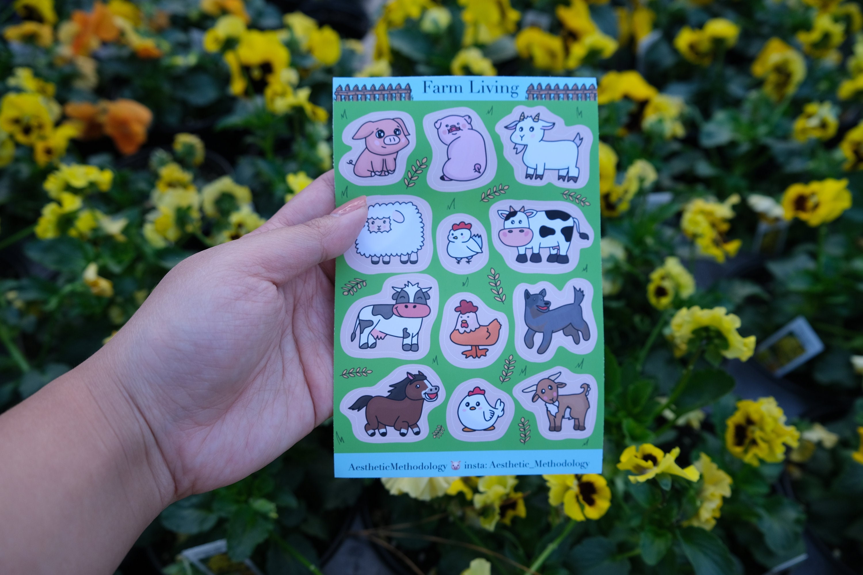 Animal Farm Stickers Gift for Kids Gift for Partner - Etsy