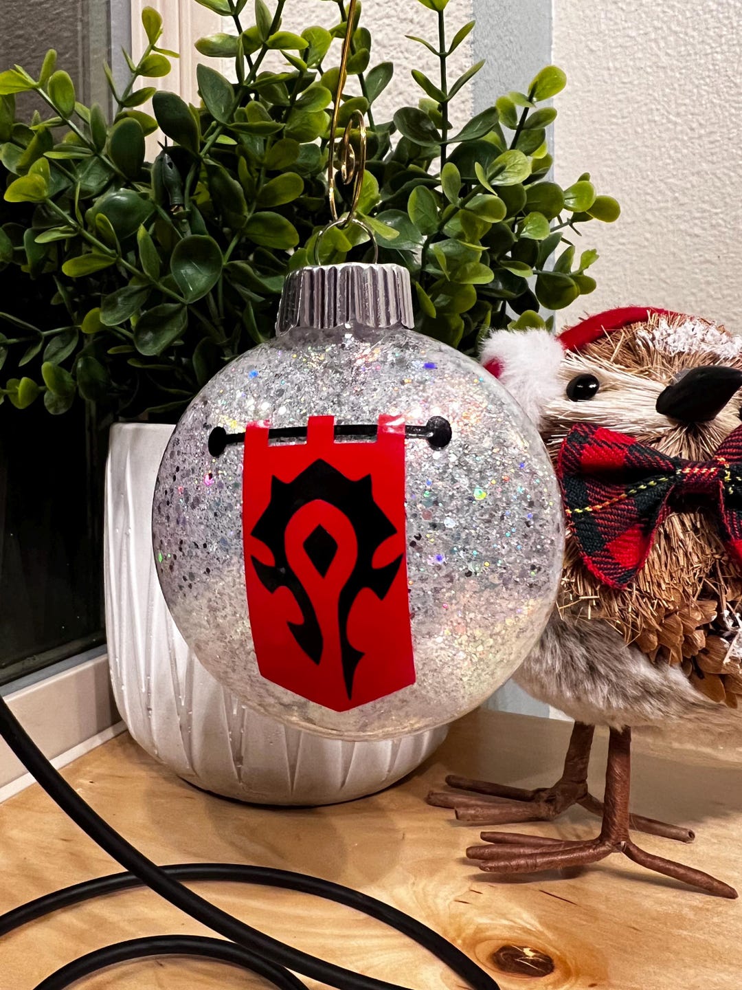 World of Warcraft Ornament - Horde Flag - Alliance Flag - Etsy