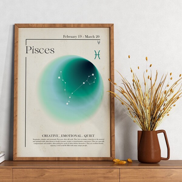 Pisces Art - Etsy