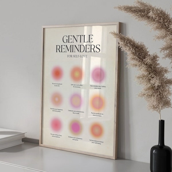 Self Compassion Poster - Etsy