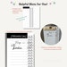 Dishwasher Log Chore Chart for Dishes - Printable PDF Download - Black ...