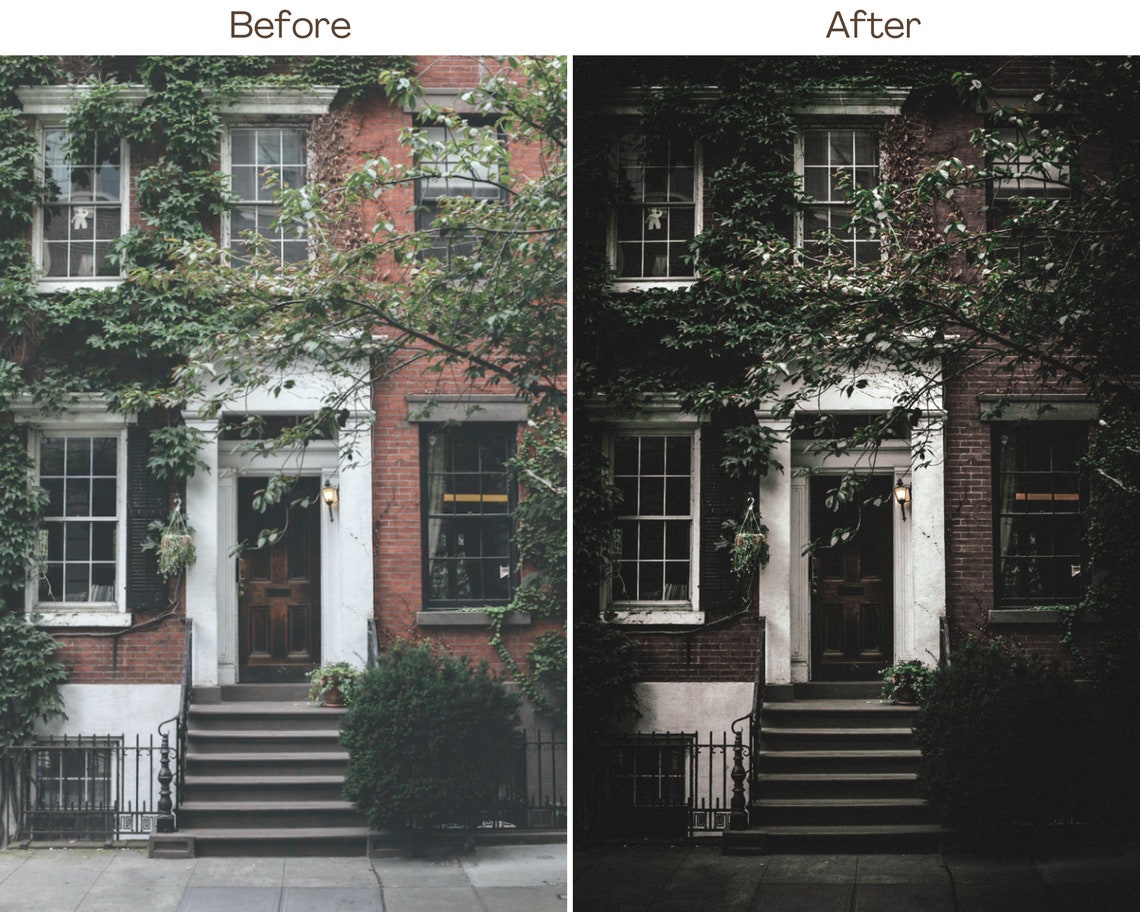 10 Gothic Manor Adobe Lightroom Mobile & Desktop Presets - Etsy