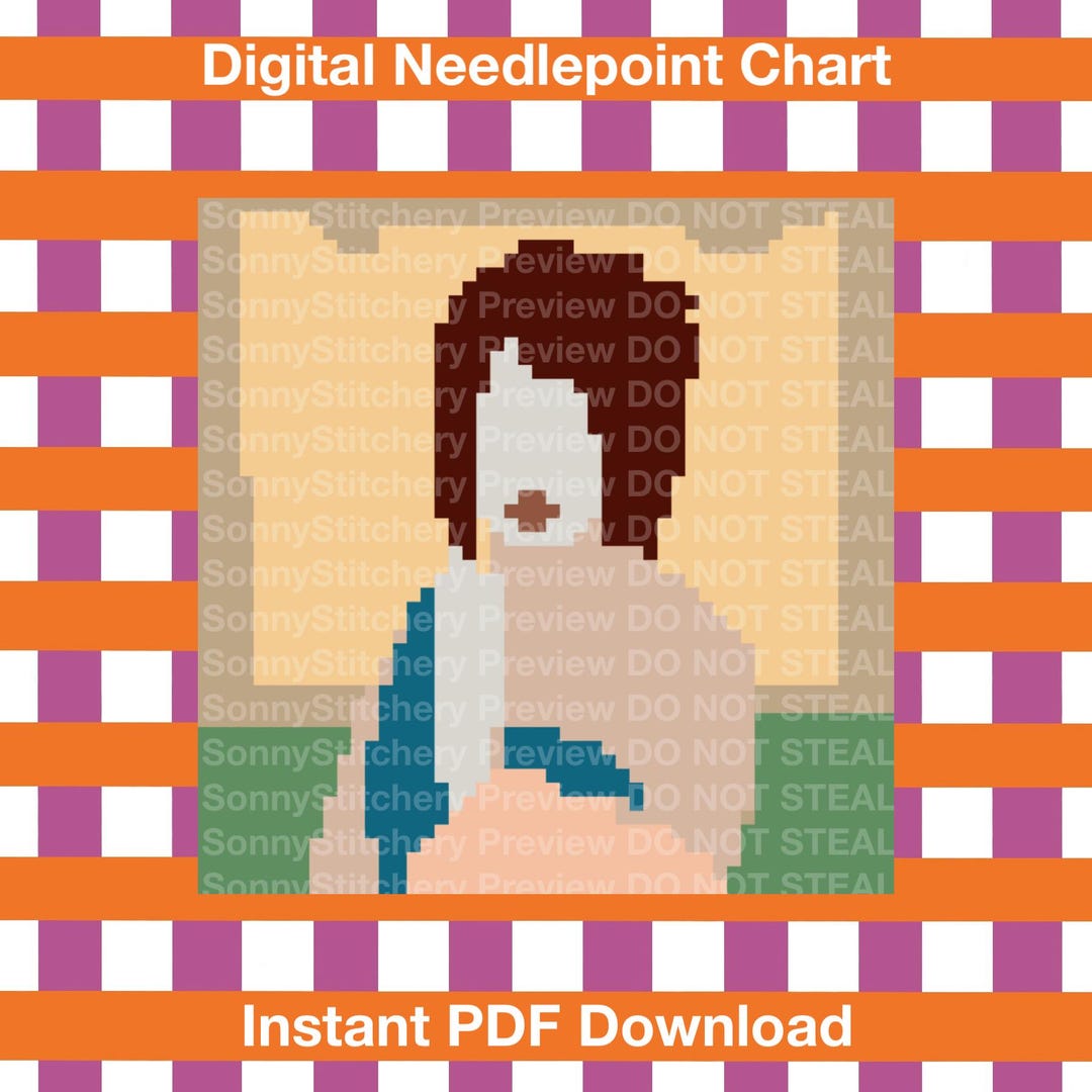 Chappell Roan the Rise and Fall of a Midwest Princess Album Needlepoint ...