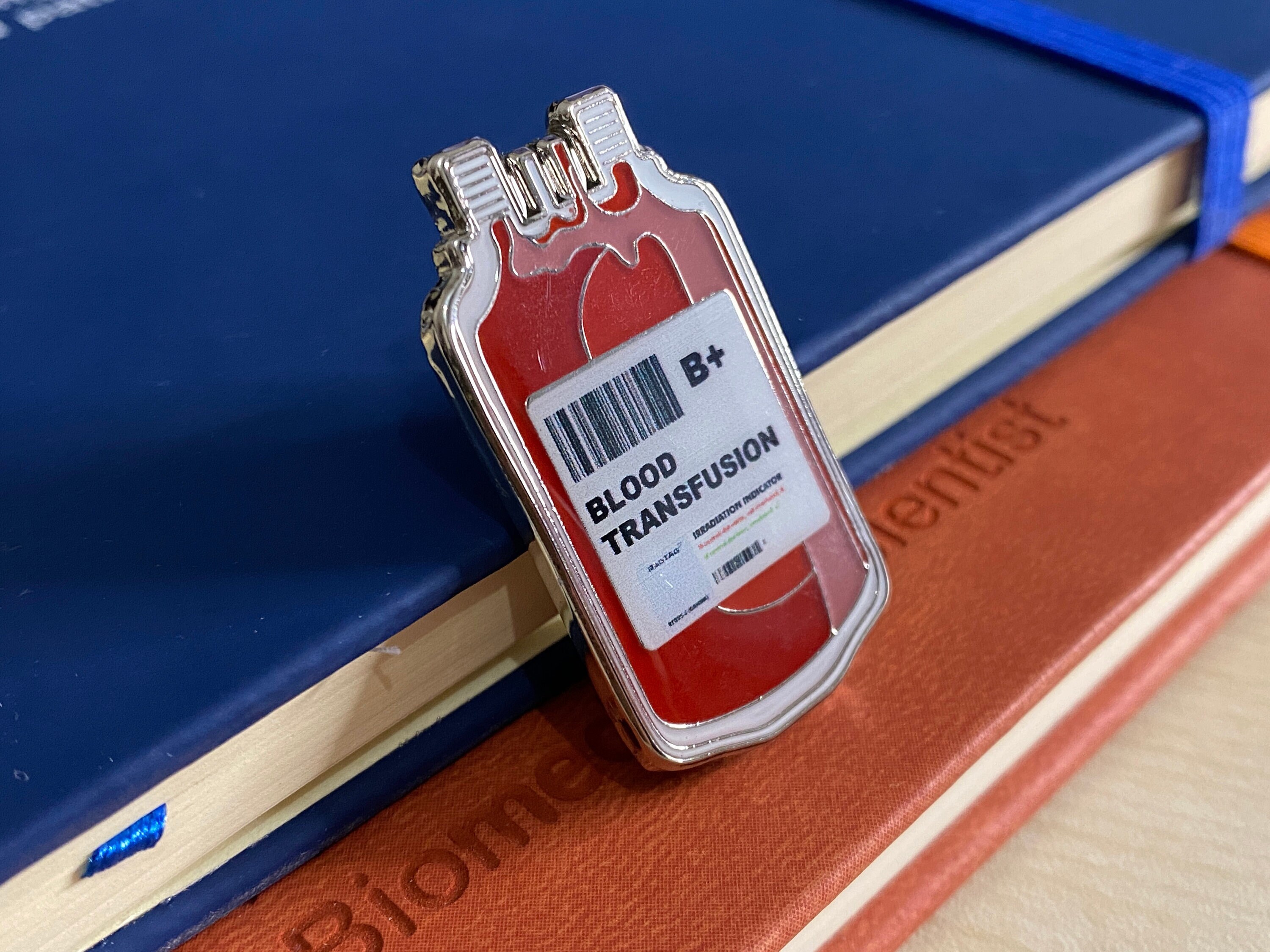 Blood Transfusion B Pos Pin - Etsy