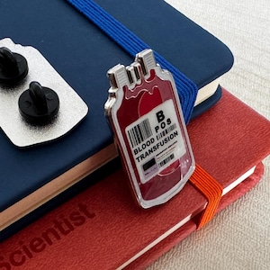 Blood Transfusion B Pos Pin - Etsy