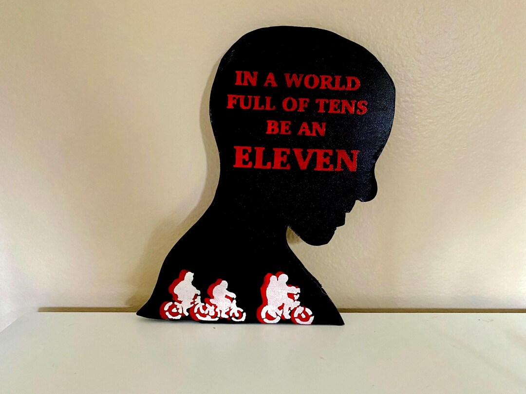 Stranger Things Quote Sign,stranger Things Gift,stranger Things ...