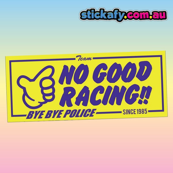 No Good Racing Decal - Etsy
