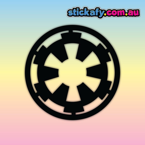 Galactic Empire Car Decal - Etsy