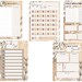 Brown Aesthetic Planner Set, Digital Planner, Goodnotes Planner ...