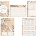 Brown Aesthetic Planner Set, Digital Planner, Goodnotes Planner ...