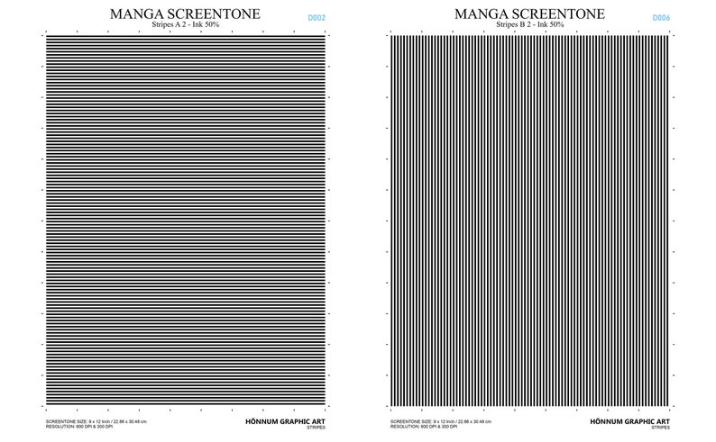 Screentones Collection 4 - Stripes / Photoshop Patterns / Photoshop ...