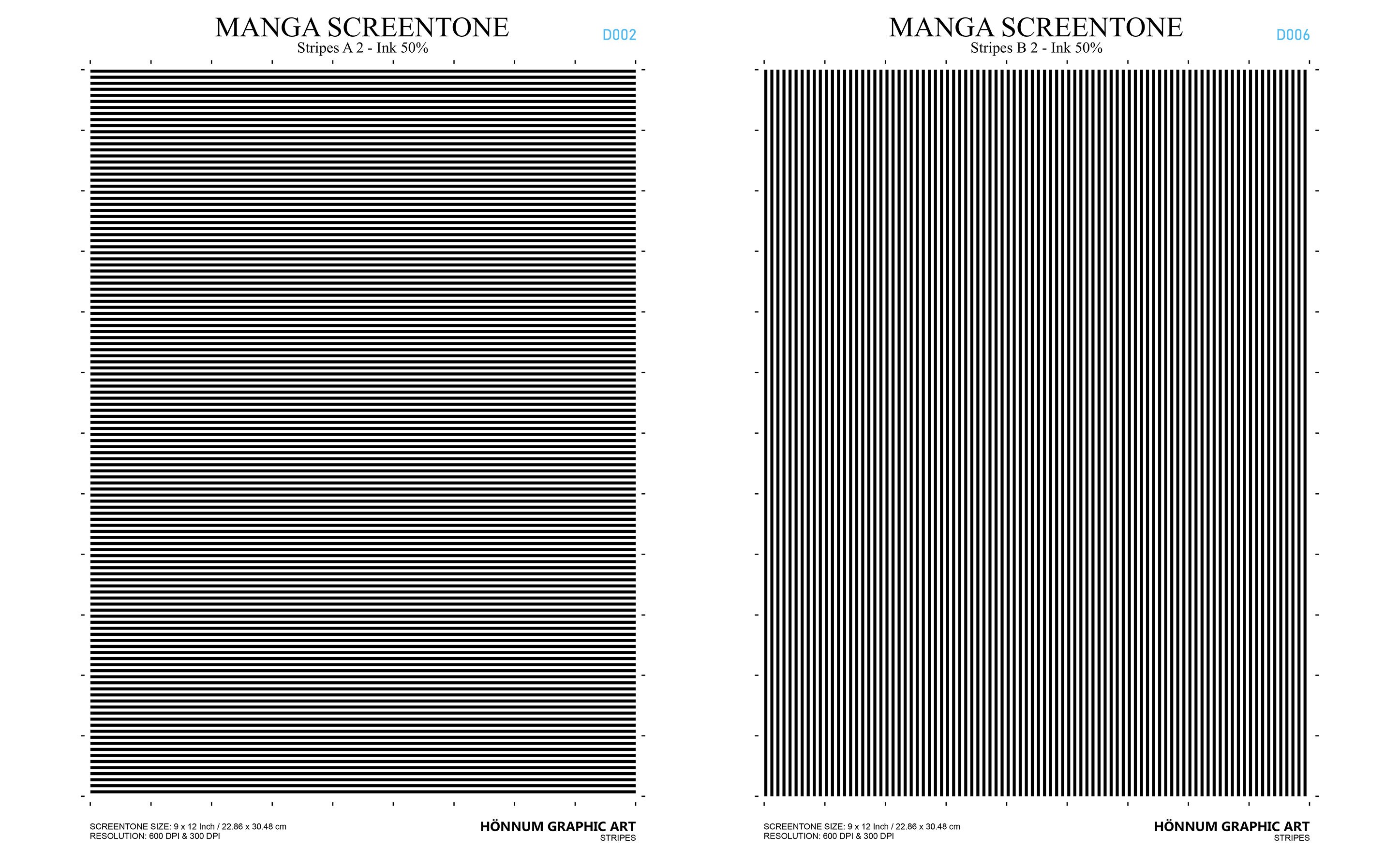 Screentones Collection 4 - Stripes / Photoshop Patterns / Photoshop ...