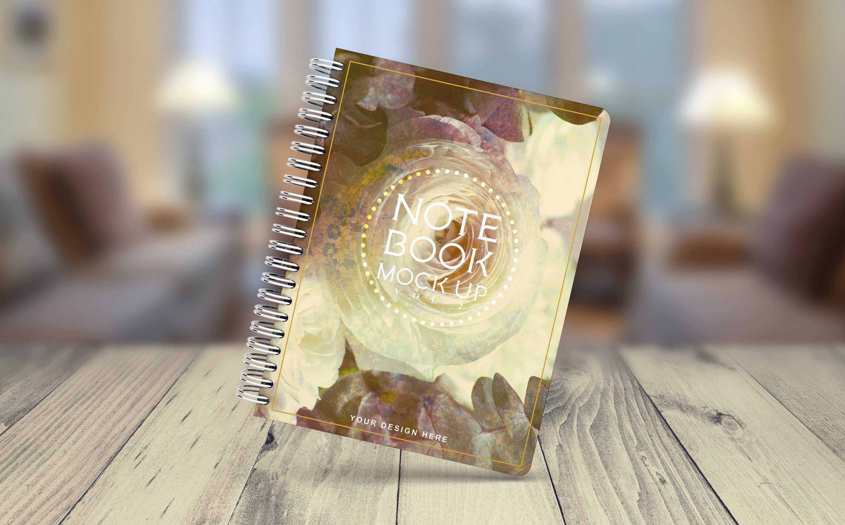 Notebook Mockup Vol 2 / Journal Mockup / Spiral Notebook Mockup / Diary ...