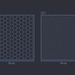 Hexagonal Graph Paper Template Collection / Photoshop Patterns ...
