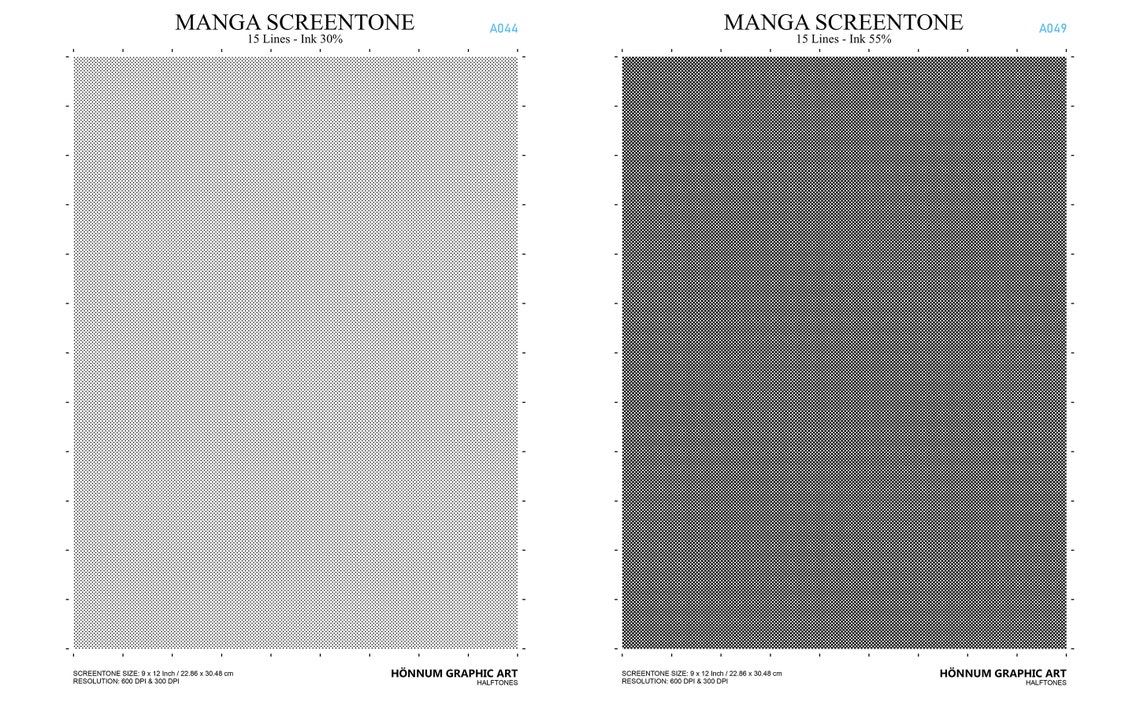 Screentones Collection 1 Halftones / Photoshop Patterns / Photoshop ...