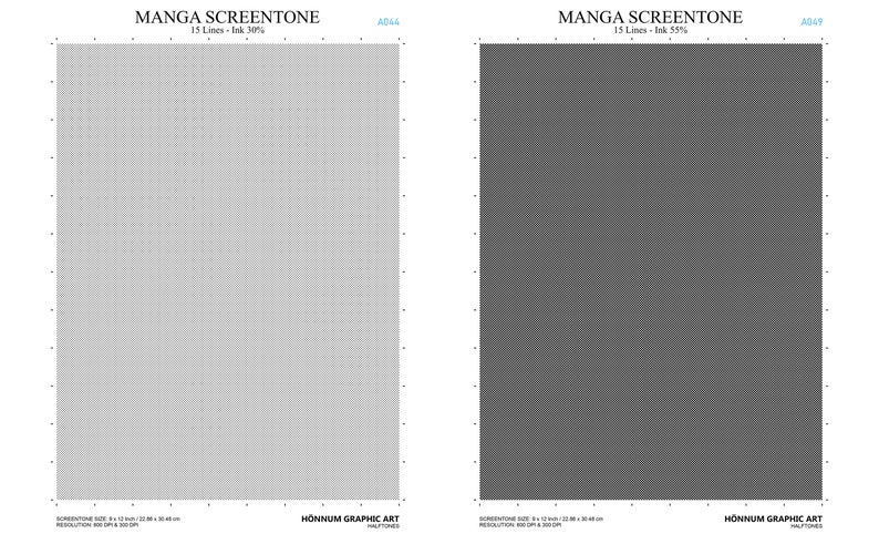 Screentones Collection 1 - Halftones / Photoshop Patterns / Photoshop ...