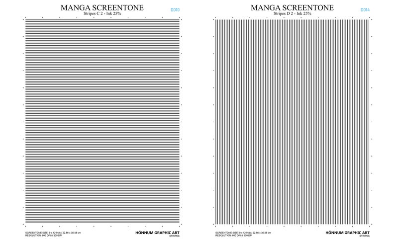 Screentones Collection 4 - Stripes / Photoshop Patterns / Photoshop ...