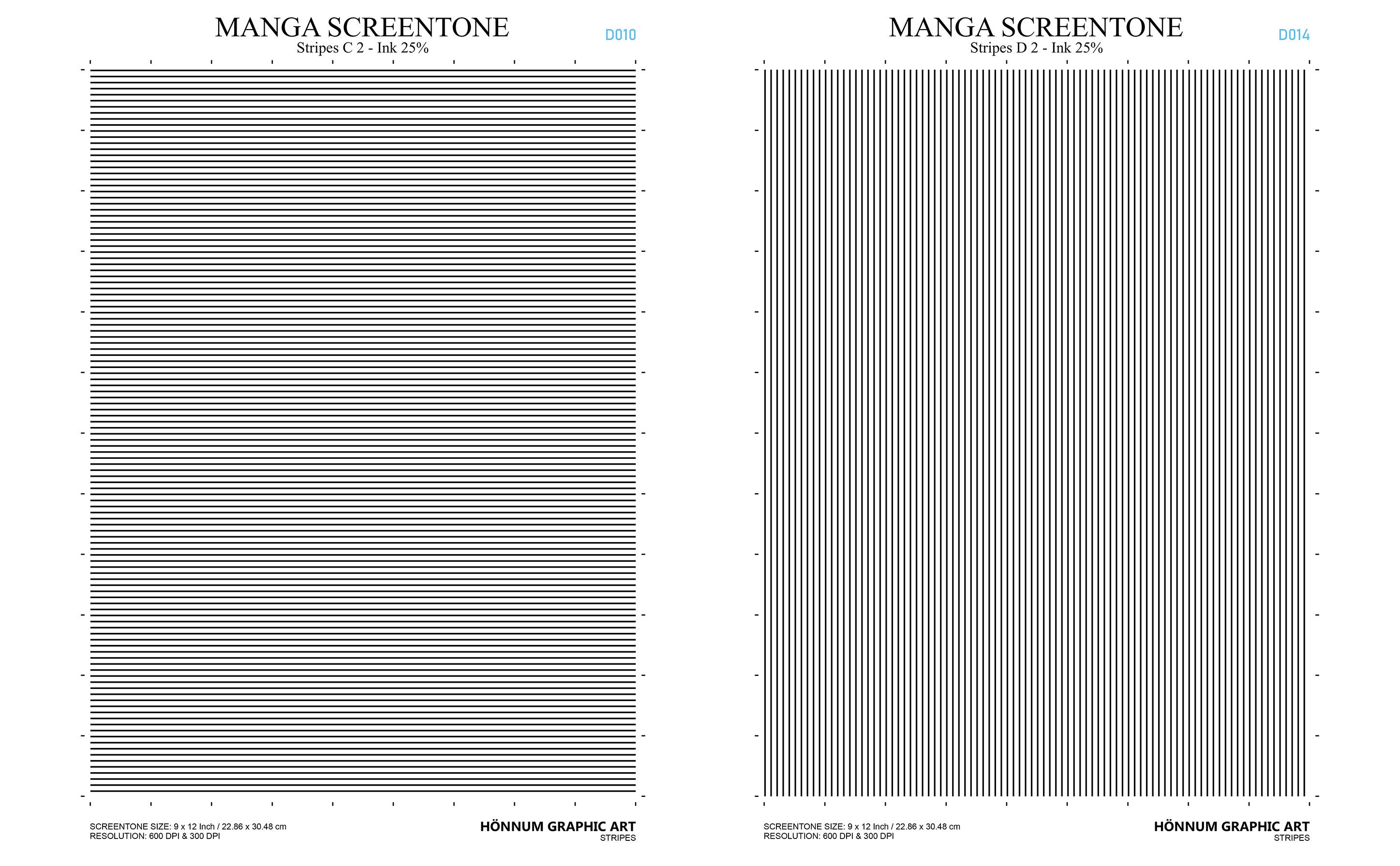 Screentones Collection 4 - Stripes / Photoshop Patterns / Photoshop ...