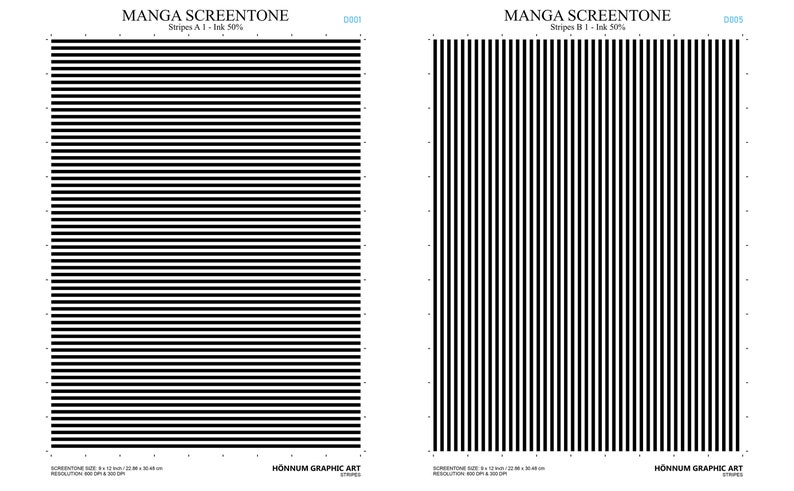 Screentones Collection 4 - Stripes / Photoshop Patterns / Photoshop ...